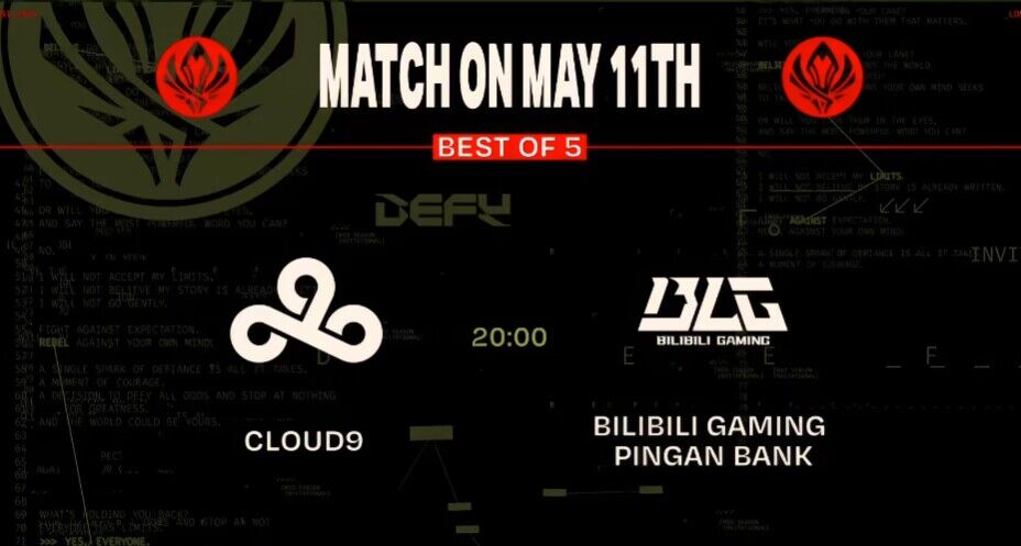 2023MSI赛程预告：二次元BLG大战北美之光C9 谁将晋级下一轮-直播吧