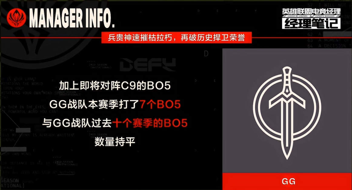 祖上不够富裕😂GG本赛季七个BO5相当于过去十个赛季总和-直播吧