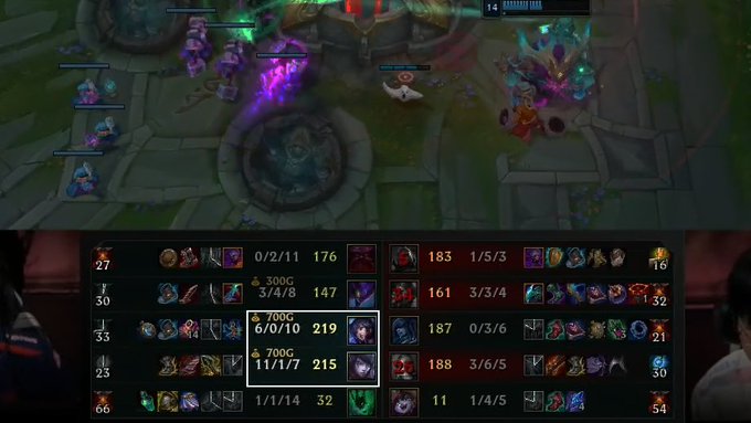 双C的实力！LOL官推称赞：Ruler和knight未免玩得太厉害了-直播吧