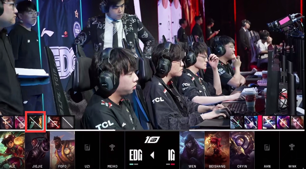 这辈子值了！BP阶段EDG第三手直接Ban掉了iG上单绝活船长-直播吧