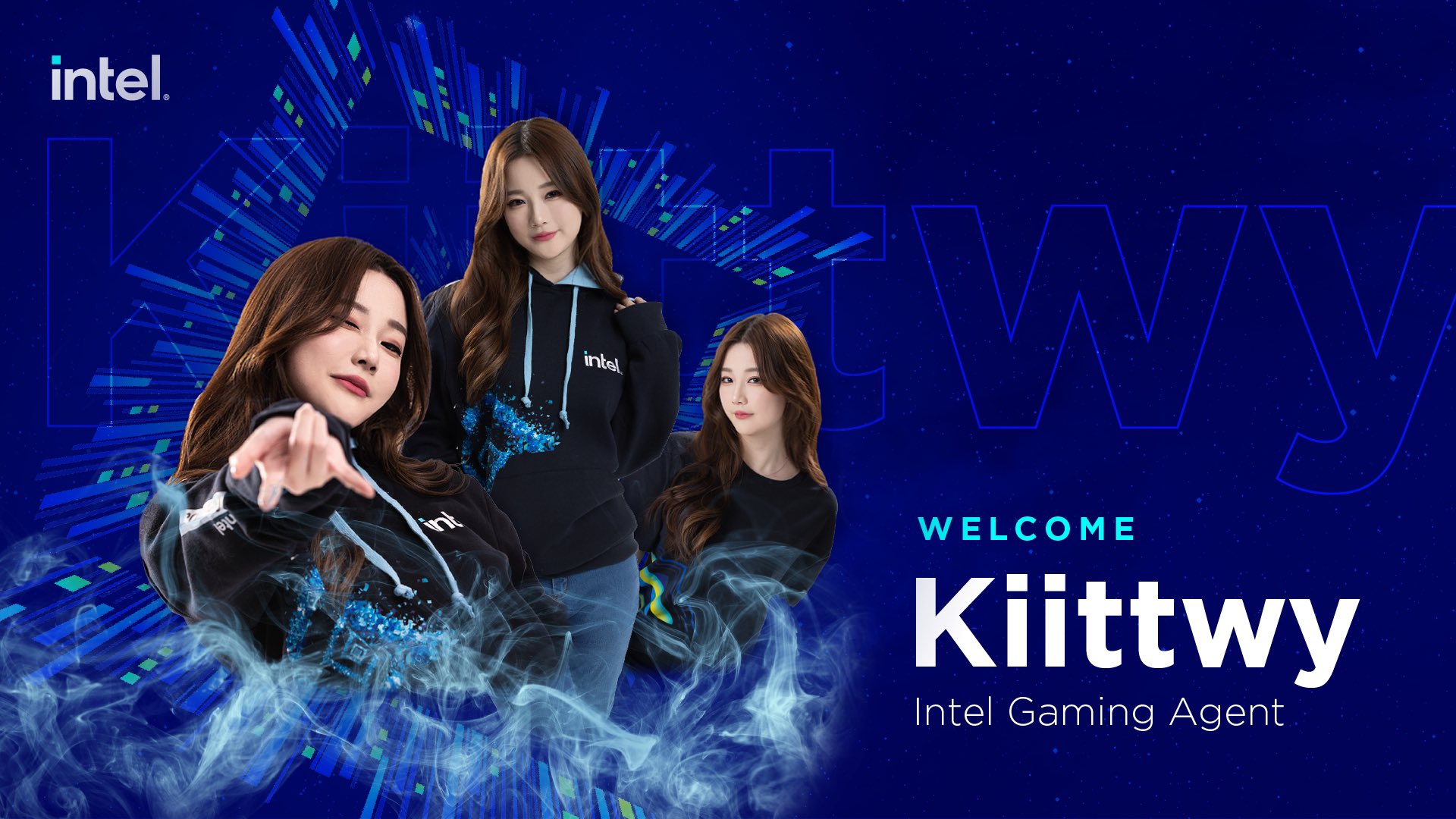 LPL英文流解说Kitty成为2023年英特尔游戏代理-直播吧