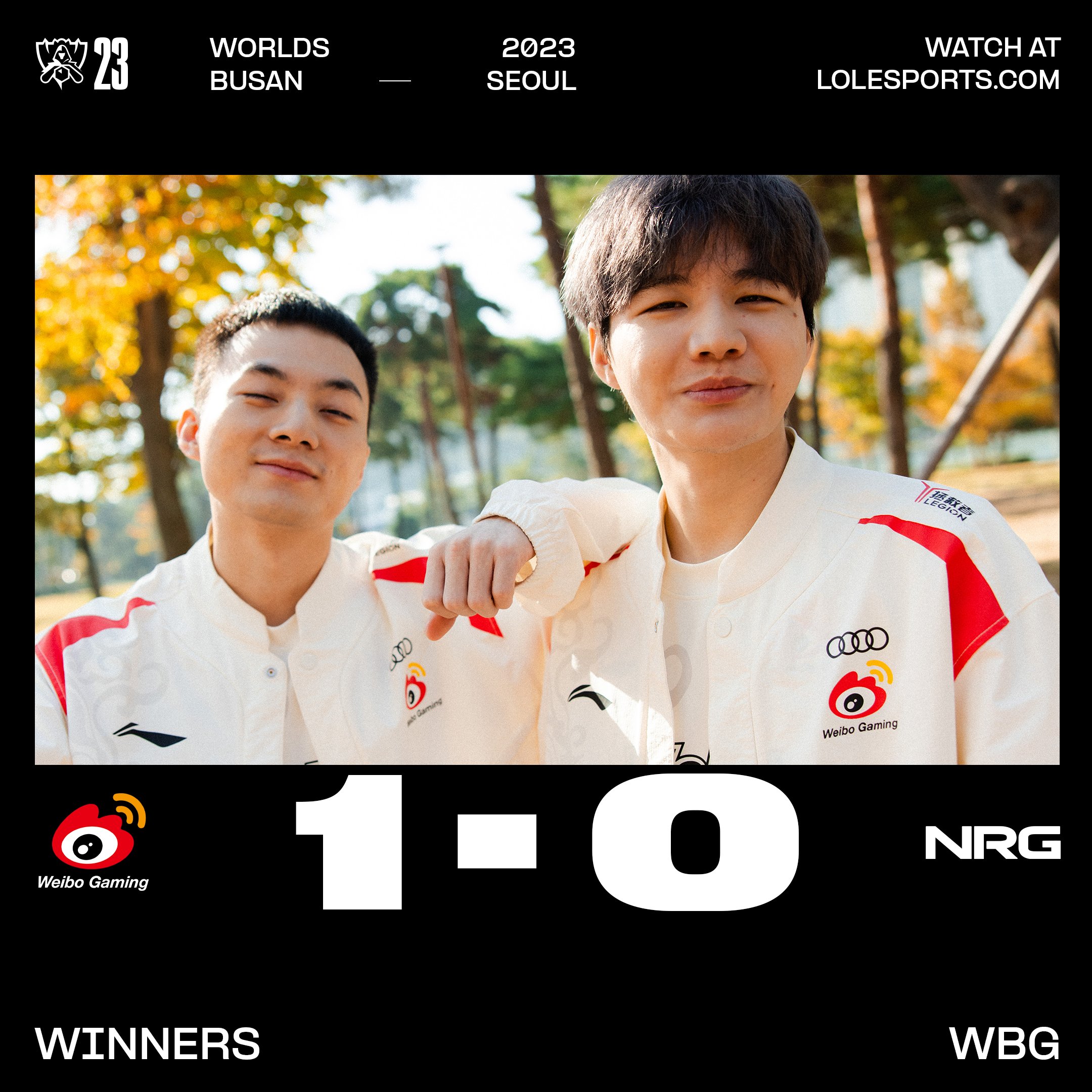 中国台湾网友热议WBG首局击败NRG：全靠Light！这两队能四强哦？-直播吧