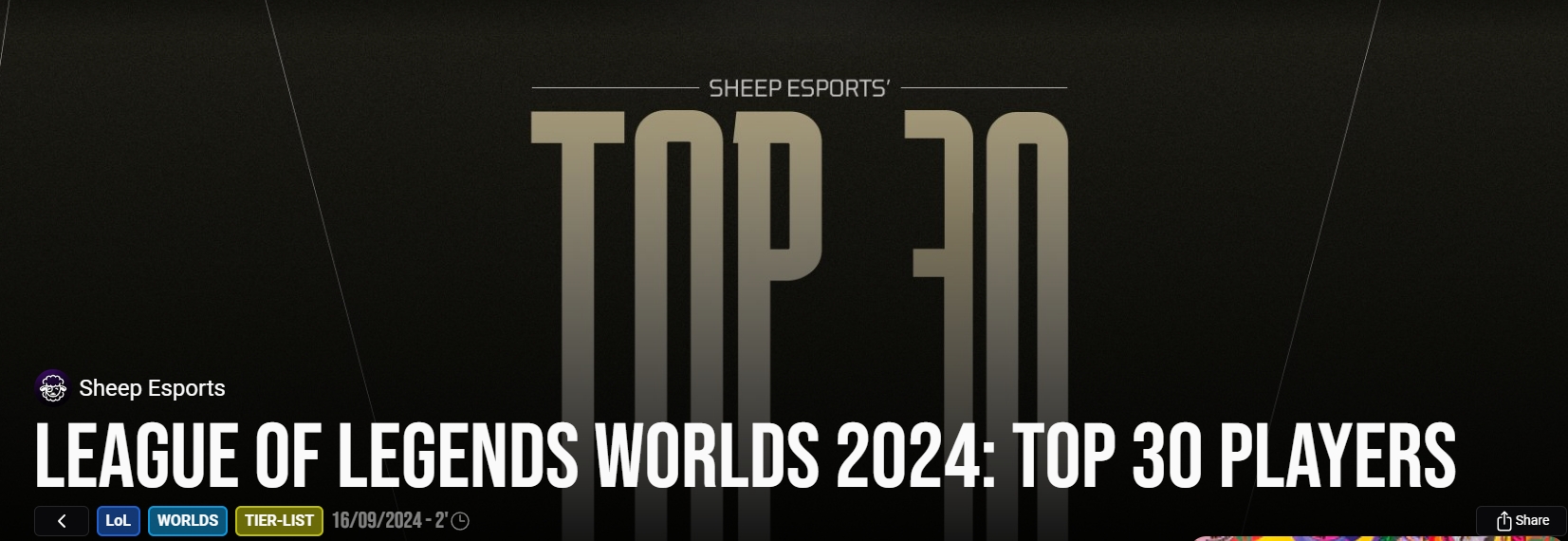 外媒公布S14选手实力榜单：TES.Creme第30名，T1.Oner仅28名-直播吧手机版