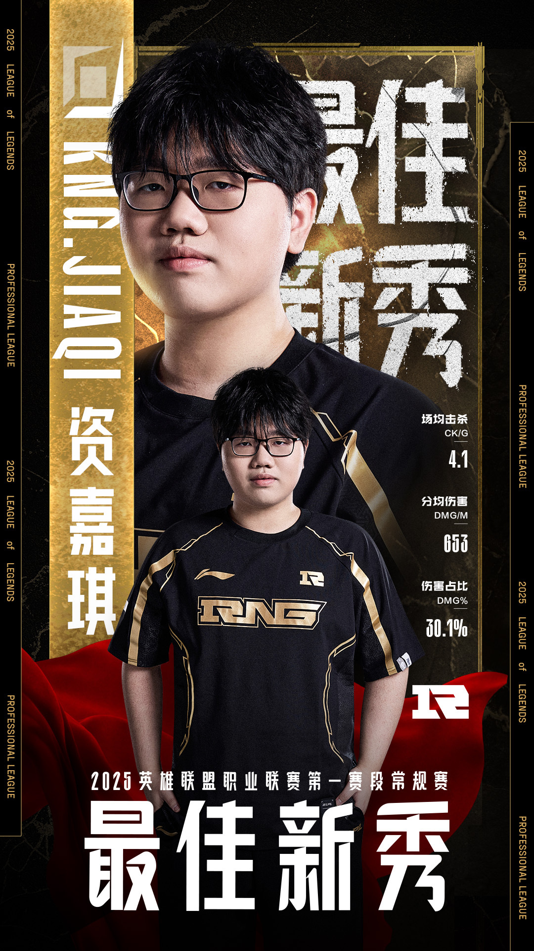 2025年第一阶段常规赛MVP公布：NIP.Doinb！ 最佳新秀RNG.Jiaqi-直播吧