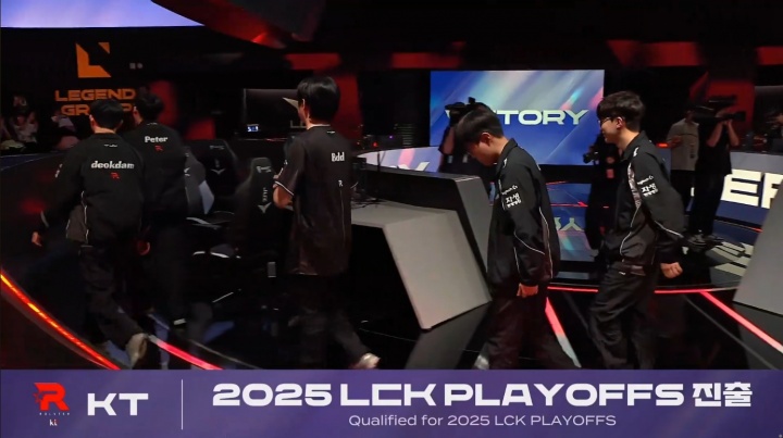 KT搭上末班车！LCK季后赛直通名单：GEN、T1、HLE、KT四队晋级-直播吧
