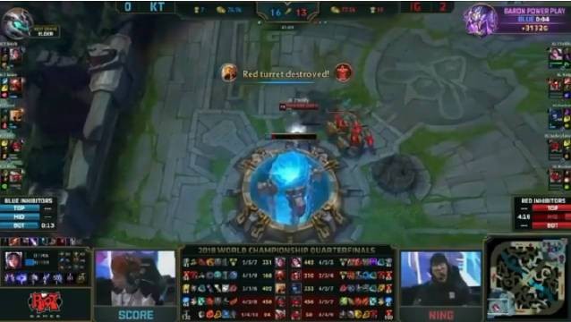 S赛名场面：S8四强战iGvsKT第三局，TheShy剑姬仅差一刀击溃对手-直播吧zhibo8.cc