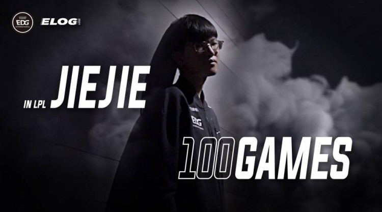 迎来蜕变！出战100场 EDG_Jiejie：希望给EDG带来更好的成绩-直播吧zhibo8.cc