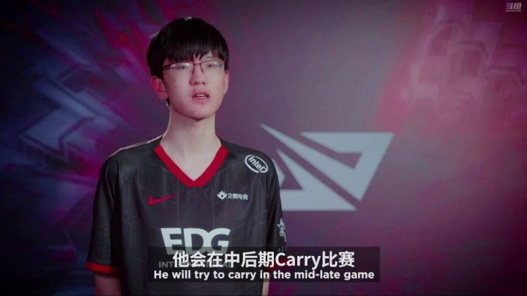 Jiejie：赢下BLG的关键应该在国豪选手，因为他是他们队的核心-直播吧zhibo8.cc