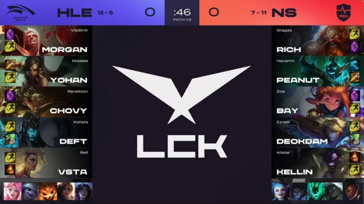 LCK也有代！人马节奏完美Chovy发条一夫当关 HLE三比二击败NS-直播吧zhibo8.cc