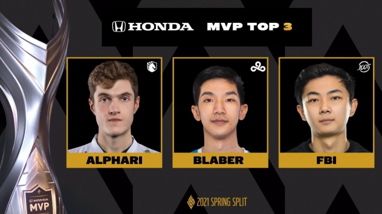 LCS官推：Alphari 、Blaber、FBI 谁能荣获LCS常规赛MVP？-直播吧zhibo8.cc