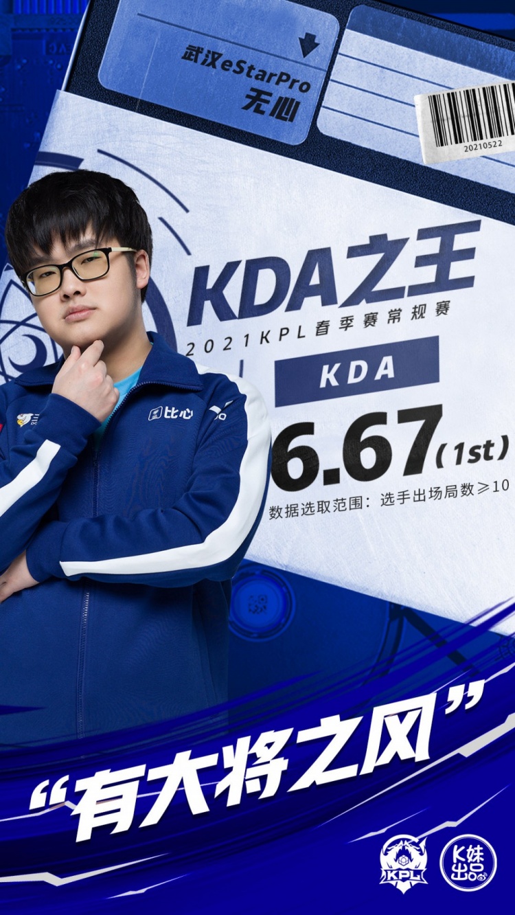 春季赛KPL常规赛数据：击杀王今屿 KDA之王无心-直播吧zhibo8.cc