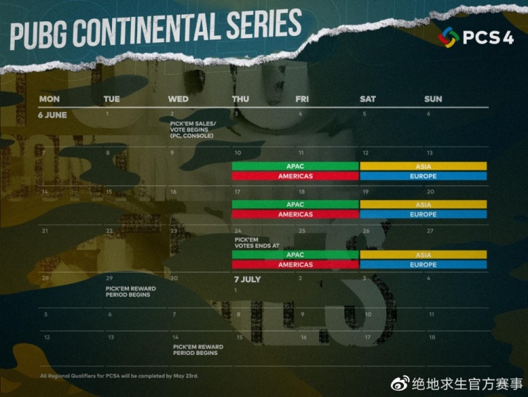 PCS4冠军竞猜活动上线：SKS、AK、三级甲皮肤上线-直播吧zhibo8.cc
