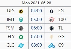 LCS今日赛果：TL击败CLG C9与TSM齐落败-直播吧zhibo8.cc