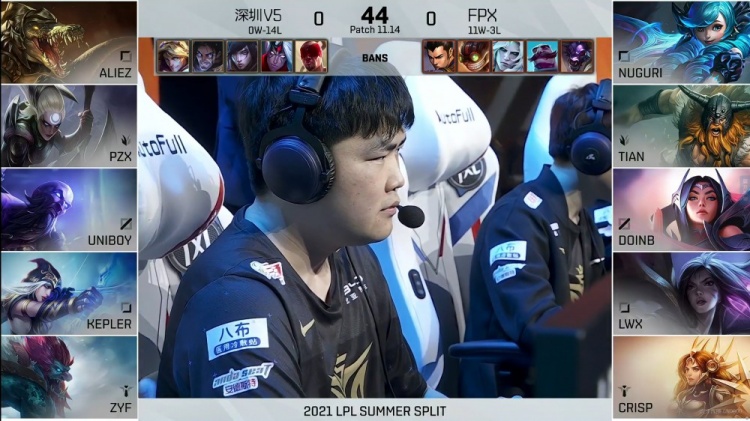 LWX艾卡西亚暴雨乱杀，Doinb肉装刀妹出奇效击败V5先下一城-直播吧zhibo8.cc