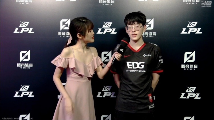 英文流采访EDG.Scout：我们最近状态在恢复中 对阵FPX有信心！-直播吧zhibo8.cc