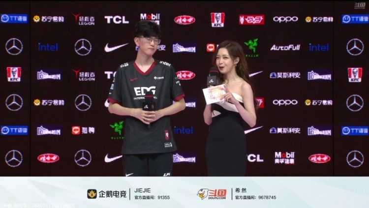 EDG赛后采访Jiejie：对战FPX少死几次还是有机会的-直播吧zhibo8.cc
