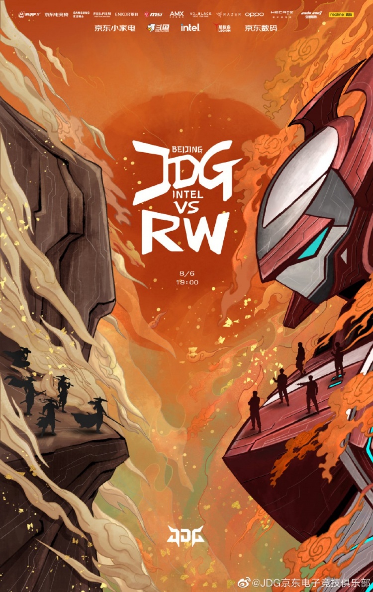 LPL赛前海报：JDG夏日终曲 LGD收官之战-直播吧zhibo8.cc
