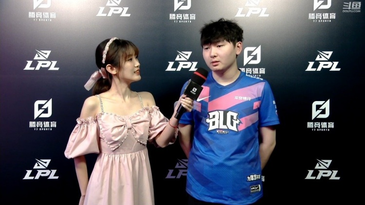 BLG英文流赛后采访Biubiu：我觉得今天我们野辅比RNG打得好-直播吧zhibo8.cc