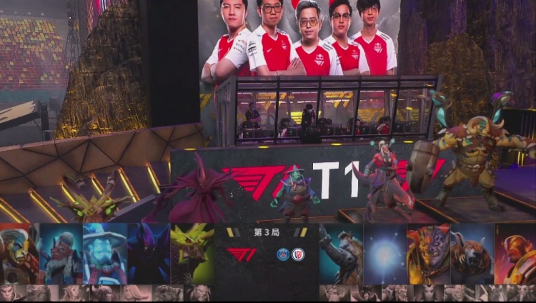 Ti10胜者组：NTS火猫炎阳锁魂蓝猫，精灵拍拍碾压推进LGD2-1T1-直播吧zhibo8.cc