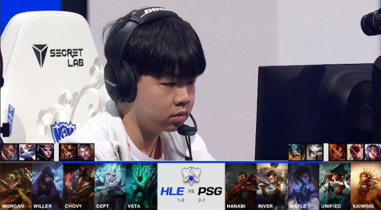 S11小组赛C组：Chovy卡牌掀起修罗牌浪 HLE战胜PSG-直播吧zhibo8.cc