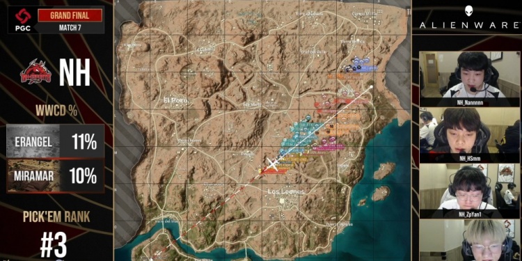 PGC总决赛：Pero与NH内战成全Heroic，GEX决赛圈出击八杀吃鸡-直播吧zhibo8.cc