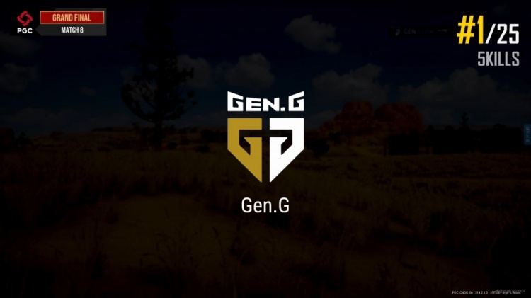 PGC总决赛：PCL队伍再遭掉线打击，GEN决赛圈后手发力五杀吃鸡-直播吧zhibo8.cc