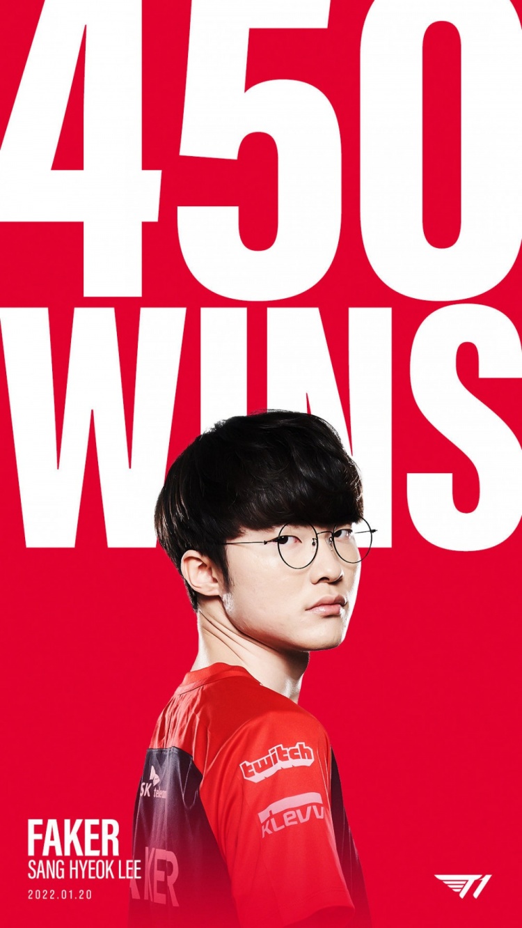【里程碑】faker成为lck首位达成450胜成就的选手 直播吧zhibo8 Cc