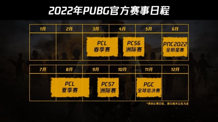 PCL赛区 PGC2022晋级之路：春、夏赛季总奖金800万元-直播吧zhibo8.cc