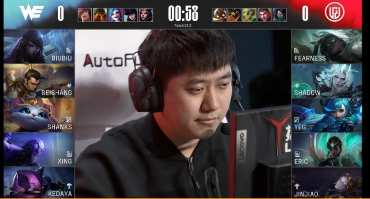 LPL春季赛：beishang归来WE不再悲伤，东部大战先下一局！-直播吧zhibo8.cc