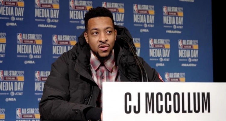 CJ谈三分球大赛：我会从右底角开始投 然后在左侧底角进行终结-直播吧zhibo8.cc