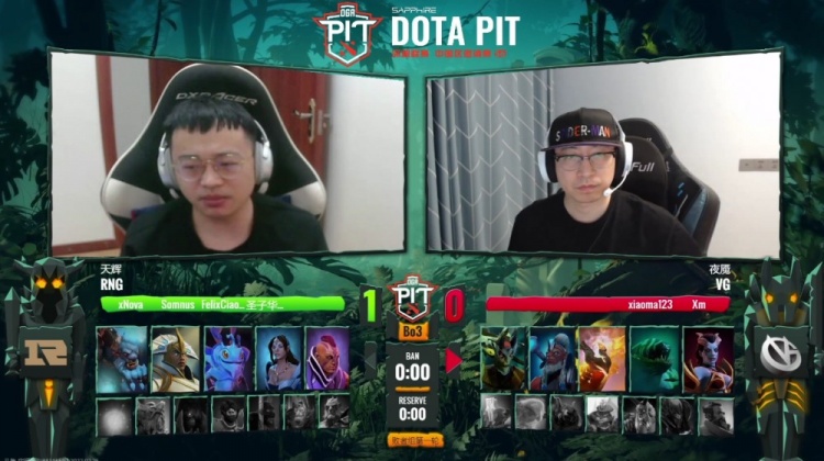 DOTA深渊联赛：圣子华炼散失敌法针对美杜莎 RNG2-0VG-直播吧zhibo8.cc