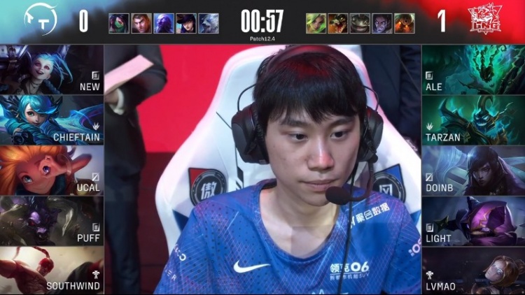 🎮Chieftain盲僧完美节奏 UCAL抢龙定乾坤 TT战胜LNG扳回一城-直播吧zhibo8.cc