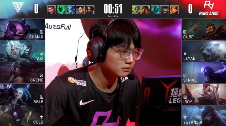 🎮Strive瑞兹掌控雷电团战无敌输出 RA战胜OMG先下一城-直播吧zhibo8.cc