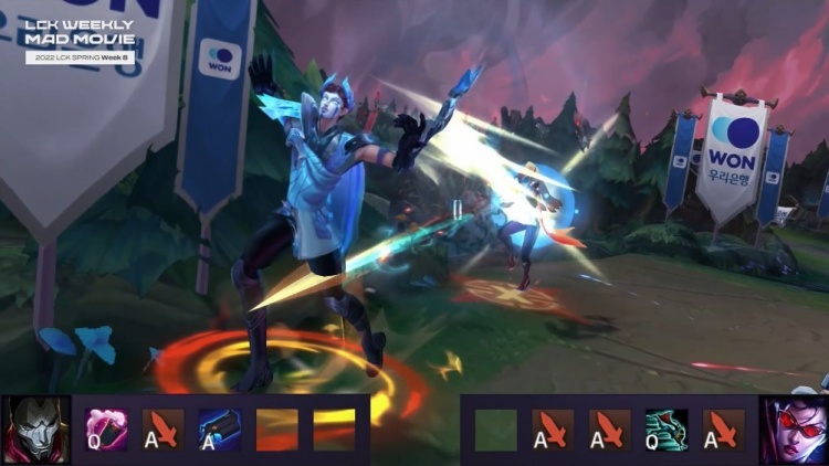 LCK第八周名场面：Deft操刀LWX冠军皮肤，越塔单杀Ghost-直播吧zhibo8.cc