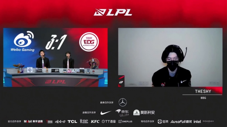 WBG赛后采访TheShy：常规赛BP让对面上单玩的舒服 季后赛压力BP-直播吧zhibo8.cc