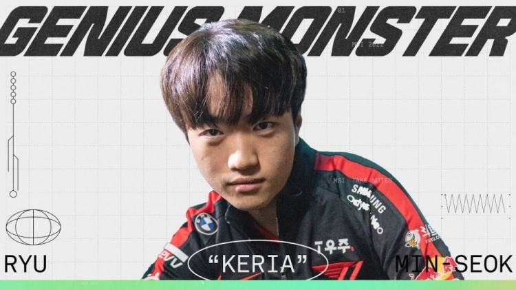 LoLEsports官方发布T1辅助Keria专题短片：「天才怪物」-直播吧zhibo8.cc