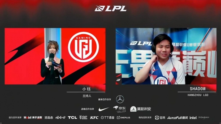 LGD赛后采访 shadow：我前几个赛季太狂了 现在先赢下一局再说吧-直播吧zhibo8.cc