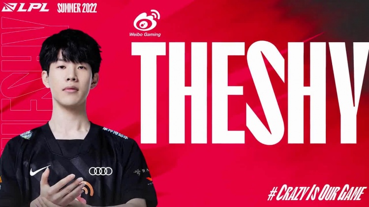 LPL官推发布TheShy高光:神级走位避开Rookie沙皇大招 1v2无情反杀-直播吧zhibo8.cc