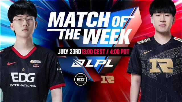 LPL官推分享EDG vs RNG赛事预热：两支冠军队伍的碰撞-直播吧zhibo8.cc