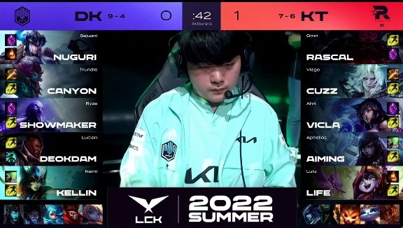 🎮LCK夏季赛:Cuzz破败王怒抢远古龙完成救赎,KT直落两局战胜DK-直播吧