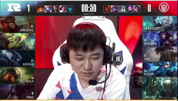 🎮野辅双斩主宰战场 Jinjiao地狱水鬼血影弥漫大地 LGD扳回一局-直播吧