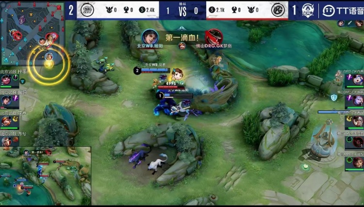 🎮KPL季后赛：暖阳曜超前发育爆炸输出瞬秒GK！WB3-1GK-直播吧