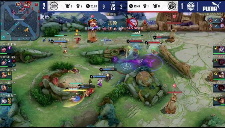 🎮KPL季后赛：暖阳曜超前发育爆炸输出瞬秒GK！WB3-1GK-直播吧