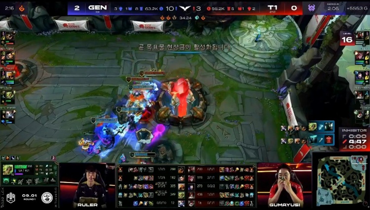 🎮T1打团毫无章法被GEN零封！GEN打破老二魔咒拿下联赛冠军-直播吧