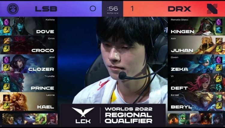 🎮LSB天胡开局中期上头决定导致艰难取胜！DRX1-1LSB-直播吧