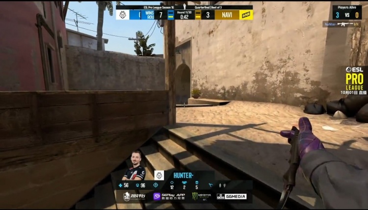 🎮CSGO：iHoo在哪？m0NESY状态起飞守护呼神 G2 16-9 NaVi-直播吧