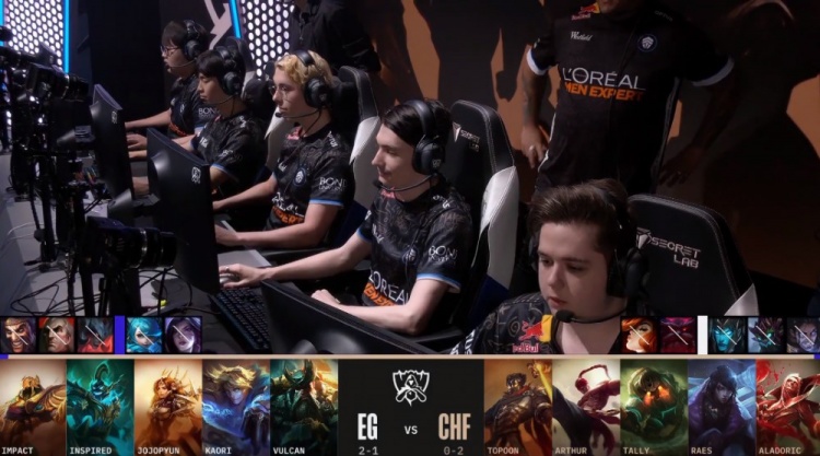 🎮S12入围赛：Inspired人马骑脸 Jojopyun生日爽局 EG轻取CHF-直播吧