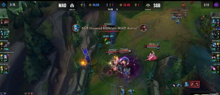 🎮S12入围赛：Elyoya人马暴走饮魔毁灭冲锋 MAD先下一城-直播吧