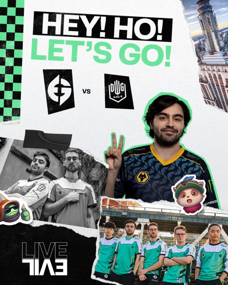 EG官博发布对阵DK赛前预告：重铸LCS荣光，我辈义不容辞！-直播吧