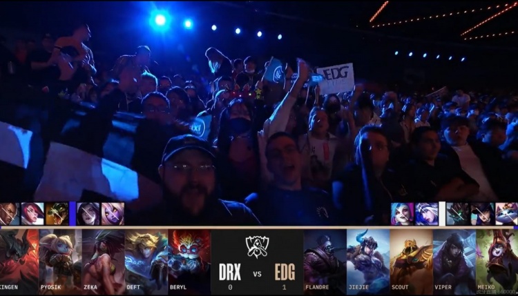 🎮冥冥之中天命难违！Deft偷家失败七时水晶助EDG一万绝地翻盘-直播吧